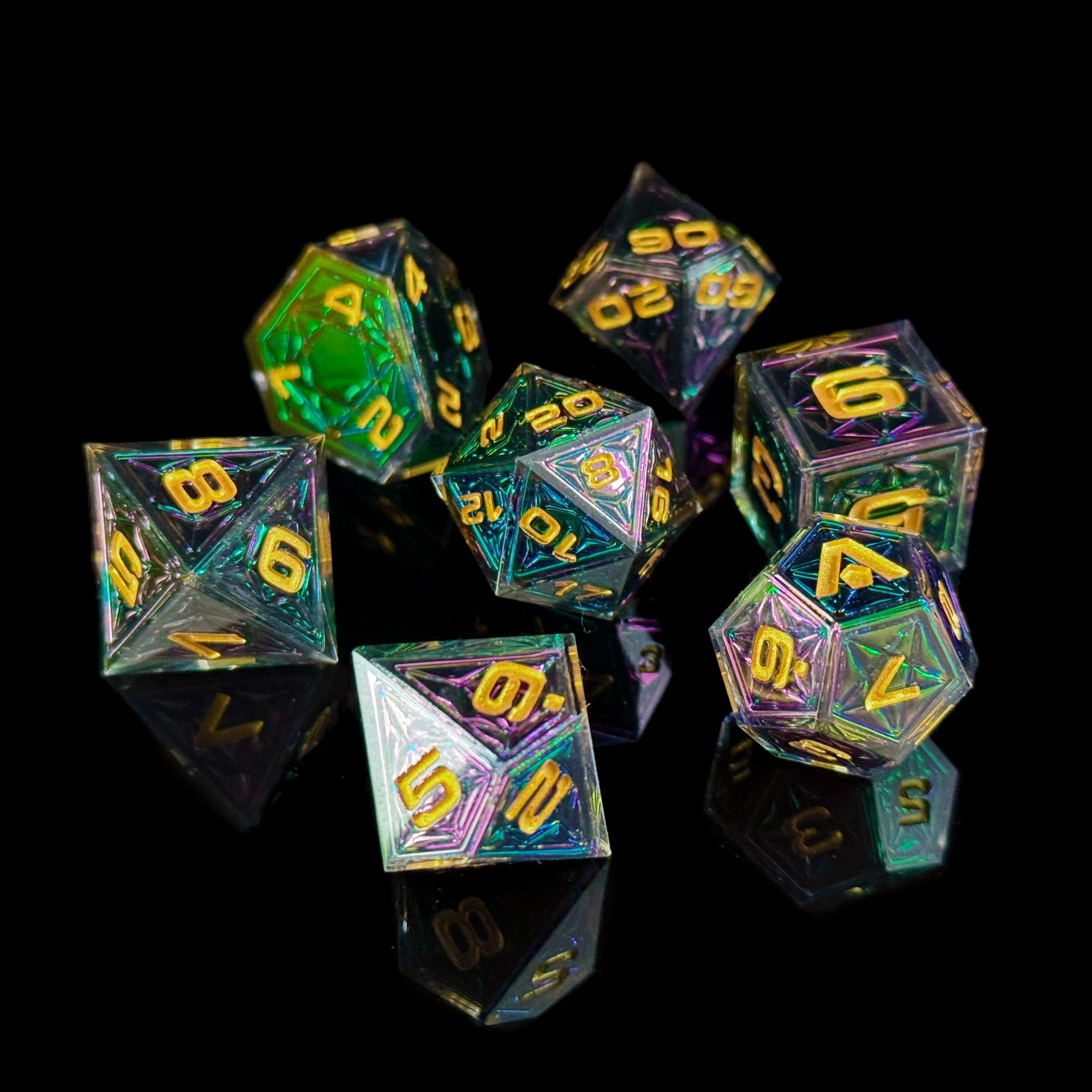 Fallen Cathedral Dice Set – Aether Objects